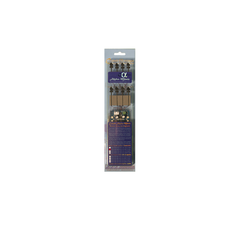 DCD-MGS-BR - ALPHA MIMIC 12x STEAM Era 3-light Ground Signal