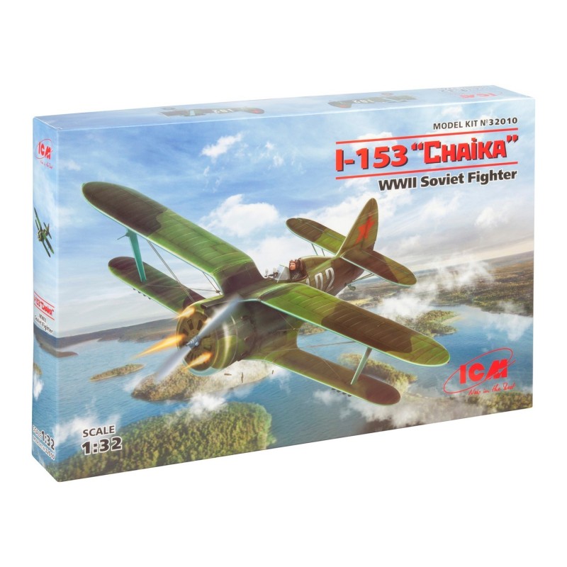 ICM32010 - I-153 "Chaika", WWII Soviet Fighter Plane
