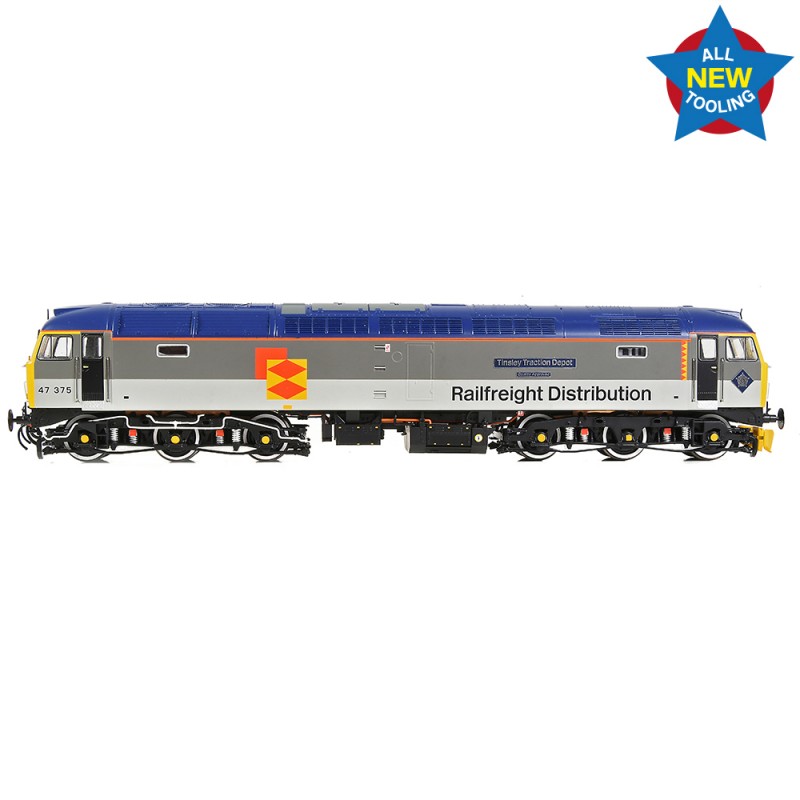 35-419 - Class 47/3 47375 'Tinsley Traction Depot' BR RF Distribution ...