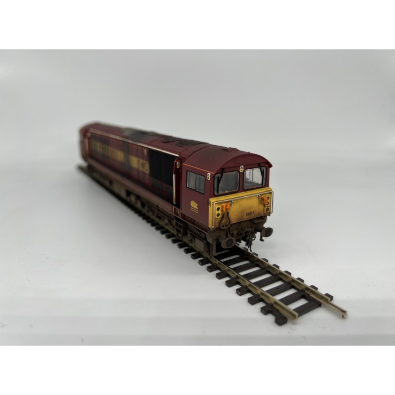 58037 - KMSW - EFE Rail CLASS 58 58037 'Worksop Depot' EWS Livery - KMS ...