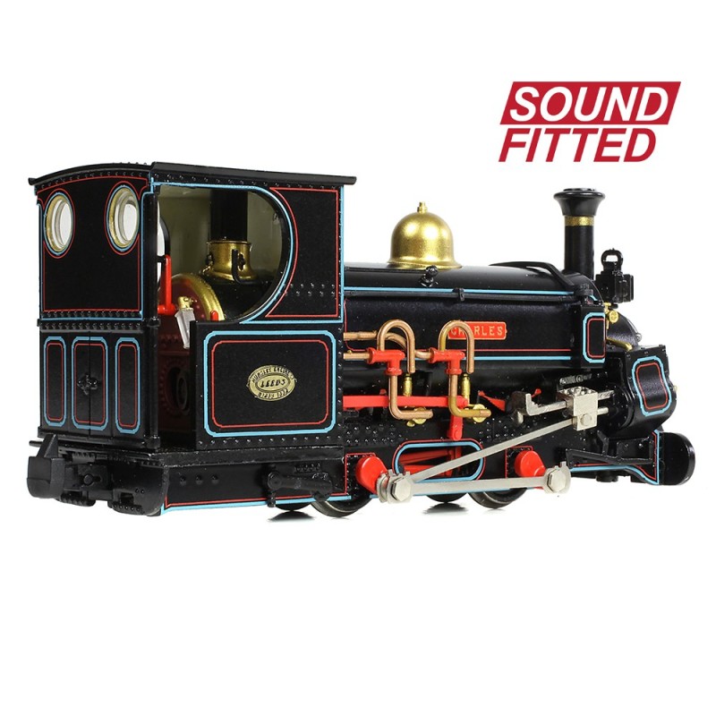 391-126SF - Main Line Hunslet 0-4-0ST 'Charles' Penrhyn Quarry Lined ...
