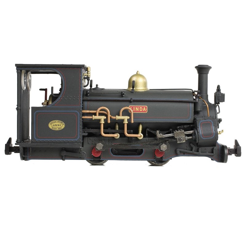 391-127 - Main Line Hunslet 0-4-0ST 'Linda' Penrhyn Quarry Lined Black ...