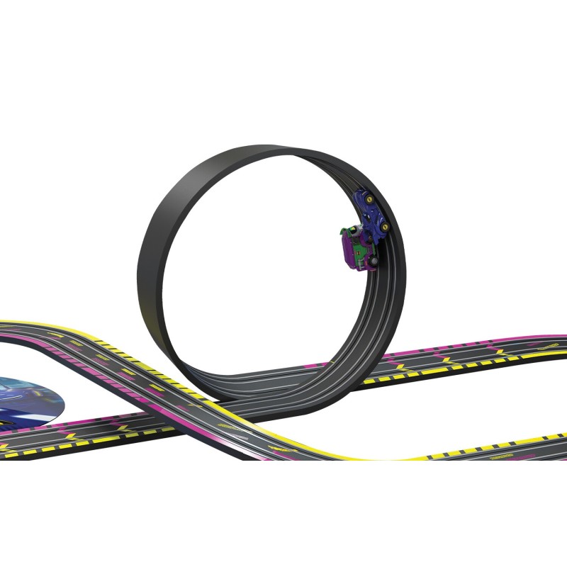 G1186M - Micro Scalextric Batwheels Bam vs Joker Battery Powered Race Set