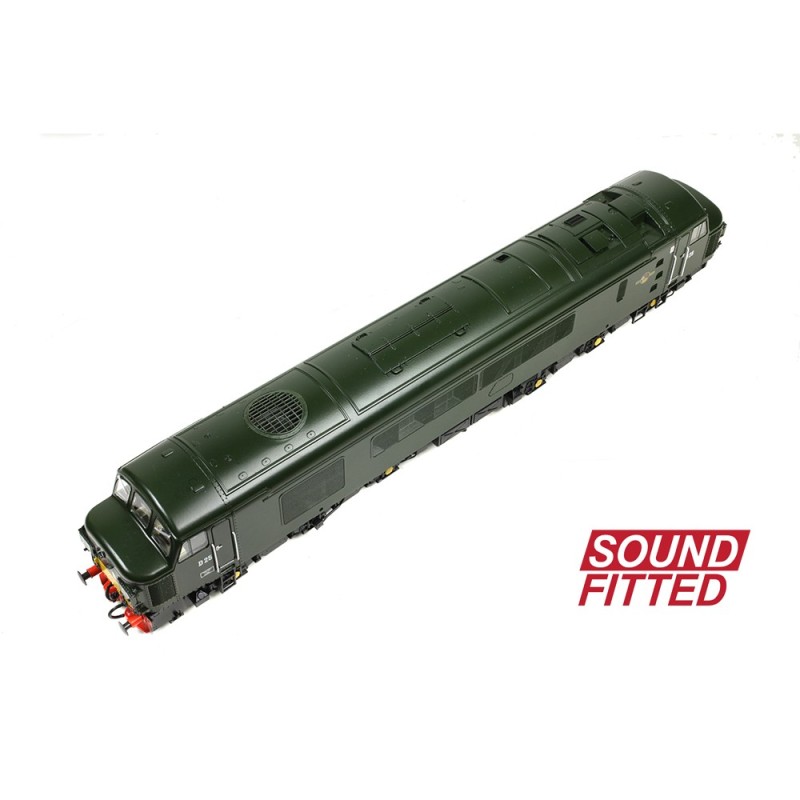 Class 45 Split Headcode D25 BR Plain Green (Small Yellow Panels)
