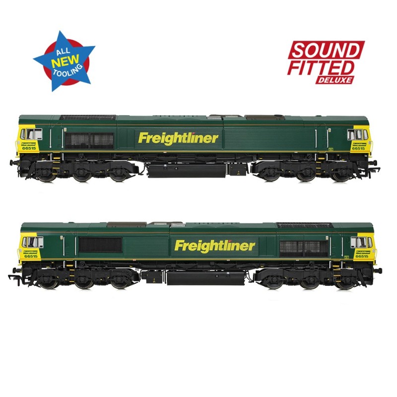 50-001SFX - Class 66/5 66515 Freightliner Green