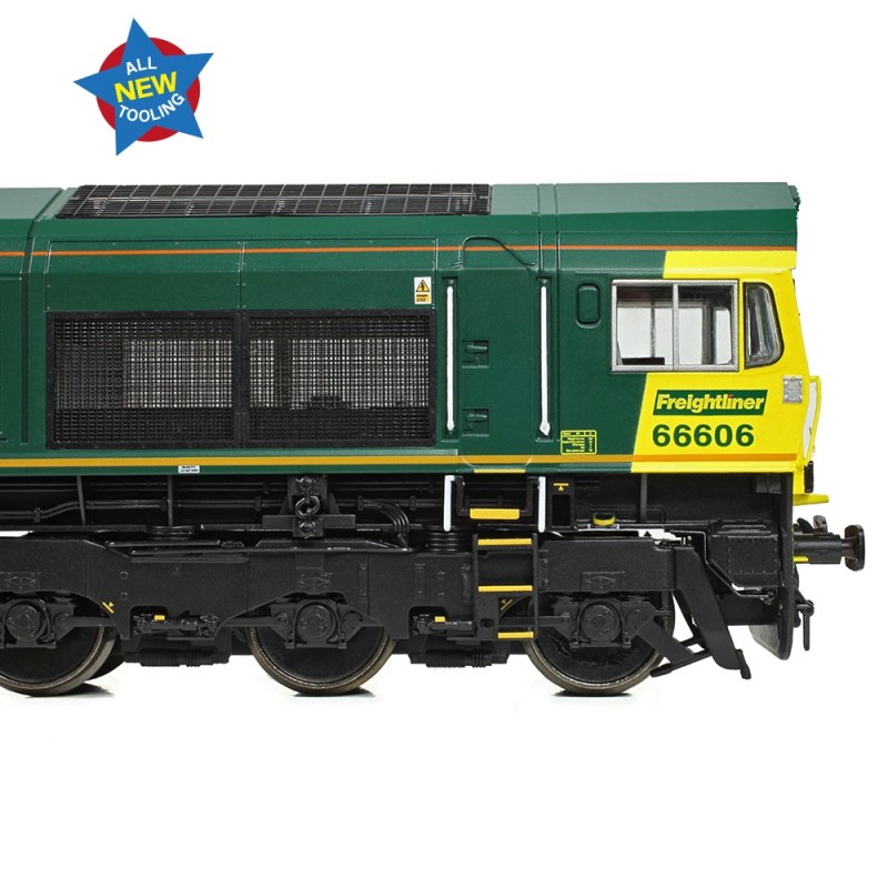 50-002 - Class 66/6 66606 Freightliner Green