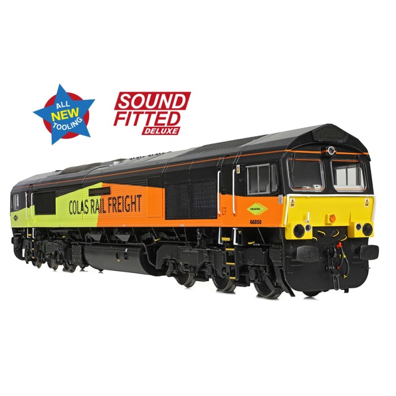 50-004ASFX - Class 66/8 66850 'David Maidment OBE' Colas Rail Freight