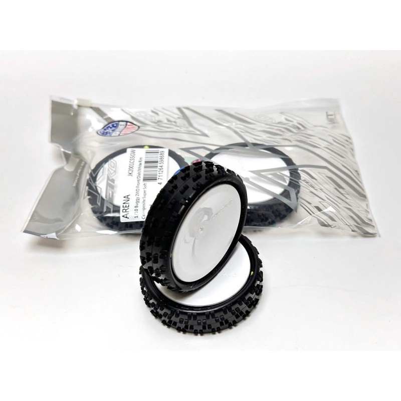 JK2001CSS - Jetko Arena 2wd 1:10 2.2 Front Tyres Super Soft (2)